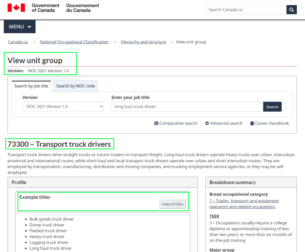 Transport Driver Jobs in Canada | Prepare For Canada